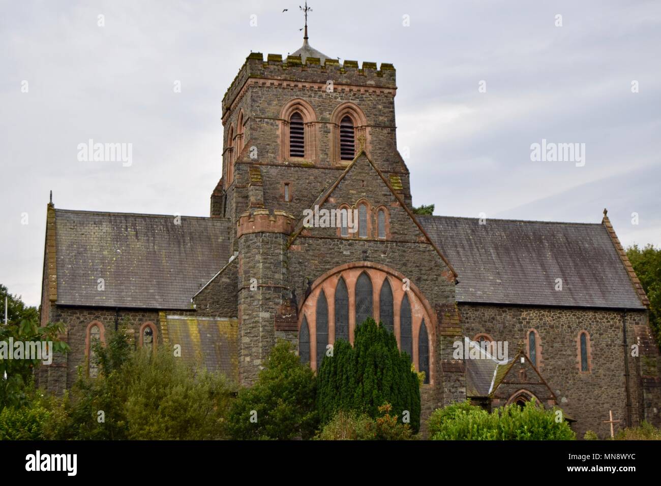 Grade II listed building. Old parish church. Saint Padarn's Church ...