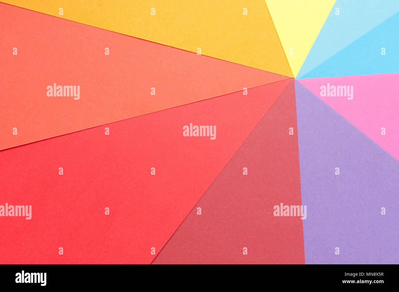rays of colorful construction paper Stock Photo - Alamy