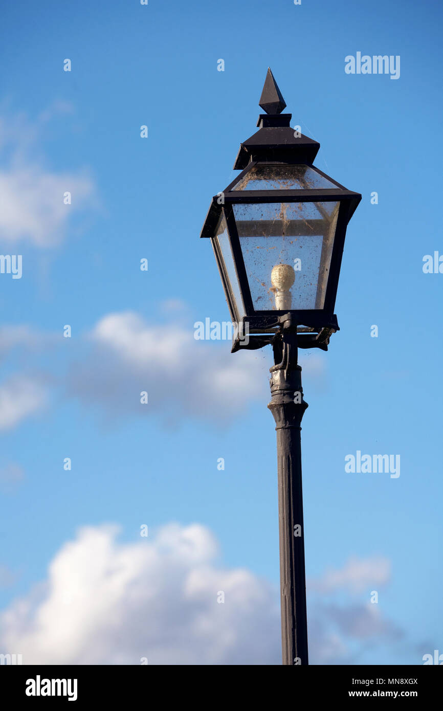 Vintage lamp post Stock Photo - Alamy