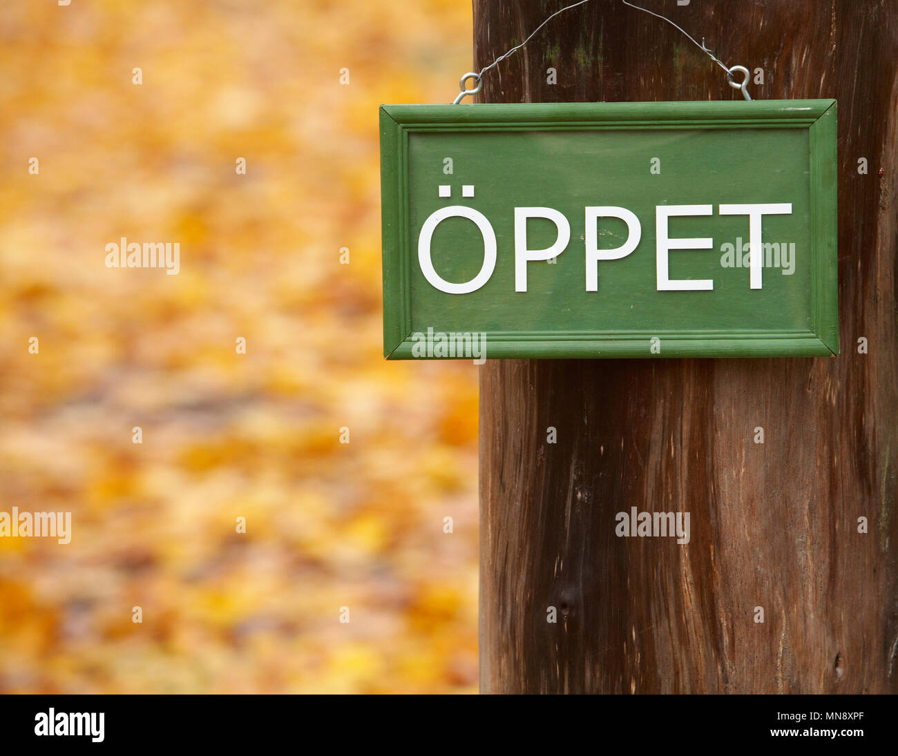 Swedish language sign hi-res stock photography and images - Alamy