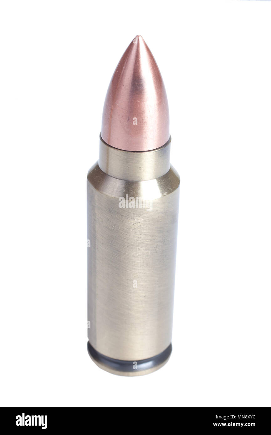 bullet on white background Stock Photo - Alamy