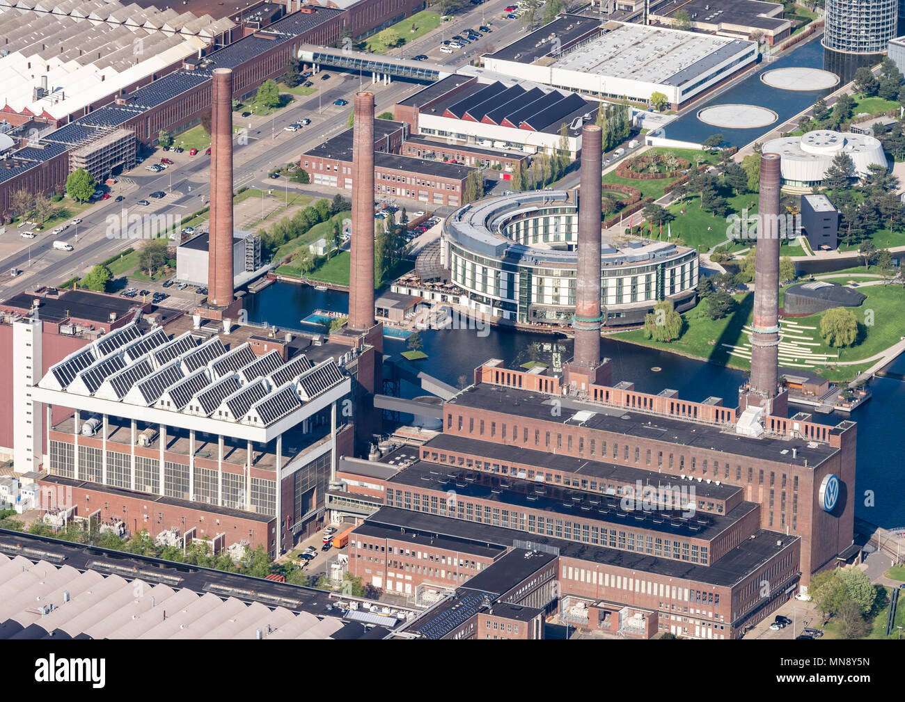 Volkswagen factory wolfsburg autostadt hi-res stock photography and ...