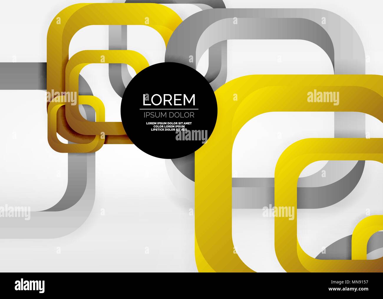 Squares geometric shapes in light grey 3d space. Squares geometric ...