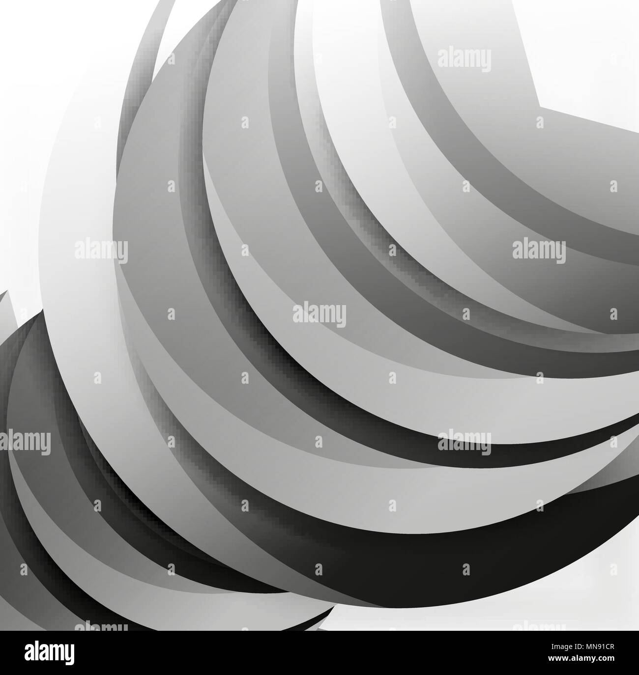 3D wave design. 3D wave lines design. Dynamic effect abstract vector ...