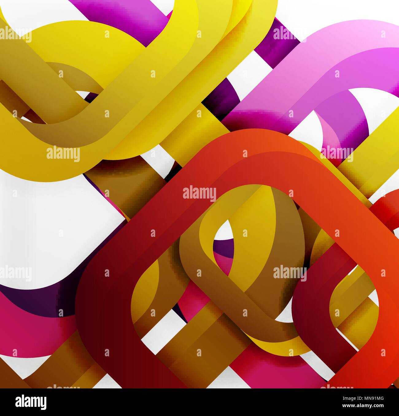 Square vector background. Square vector background, 3d style overlapping geometric shapes with ...