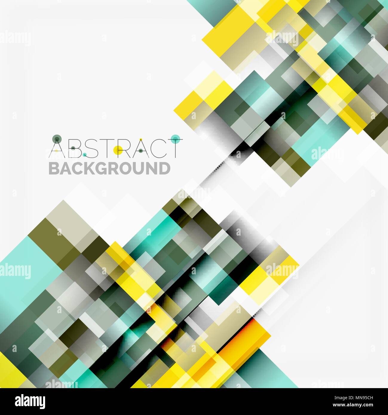 Abstract blocks template design background, simple geometric shapes on ...