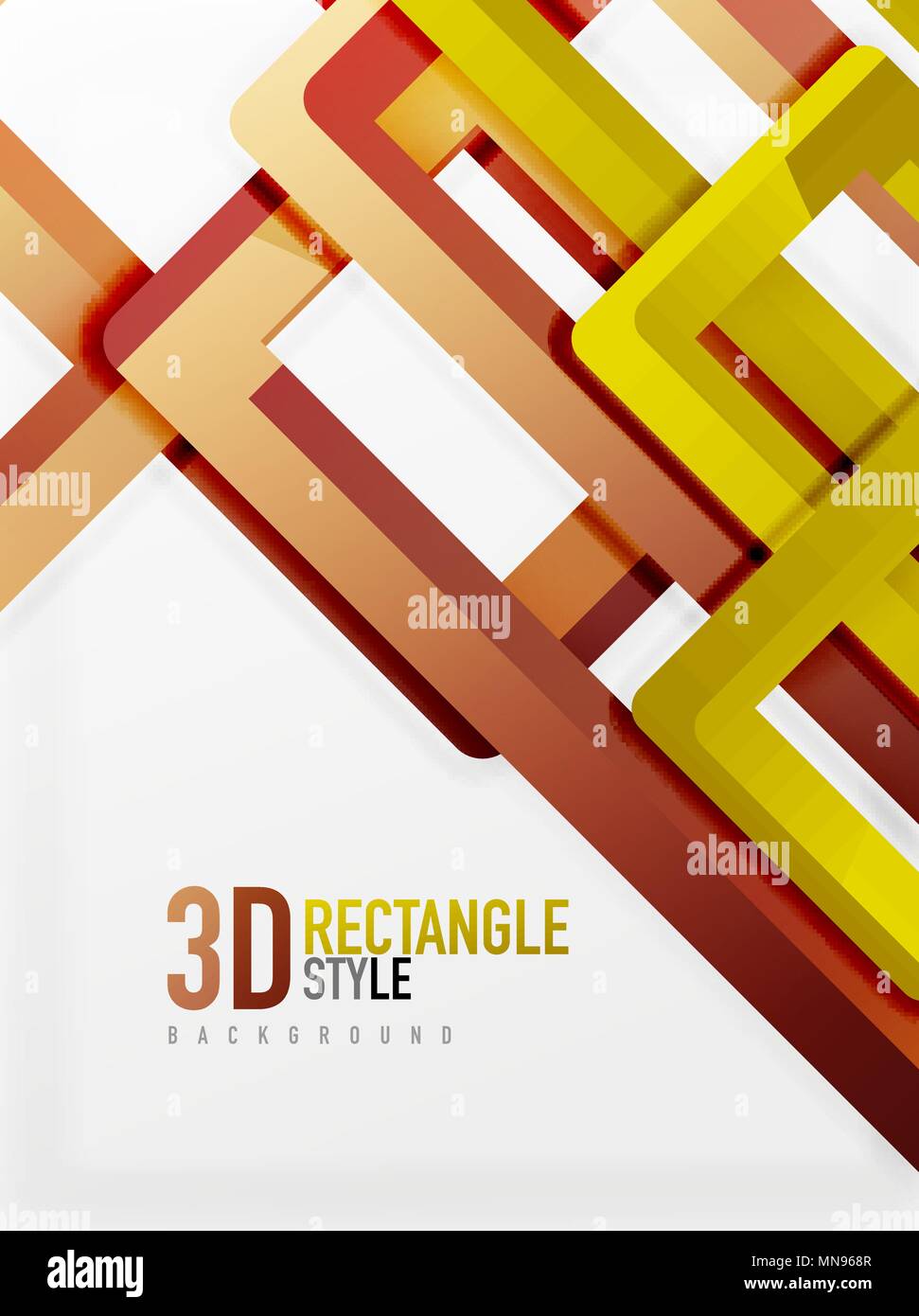 Rectangle tube elements, vector background. Rectangle tube elements ...