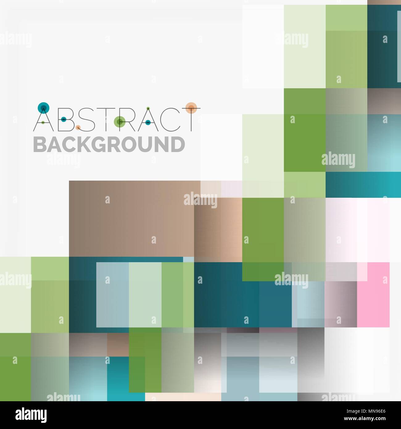 Abstract Blocks Template Design Background Simple Geometric Shapes On White Straight Lines And