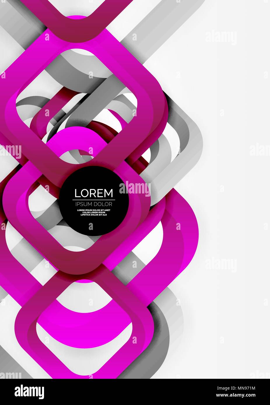 Squares geometric shapes in light grey 3d space. Squares geometric shapes in light grey 3d space ...