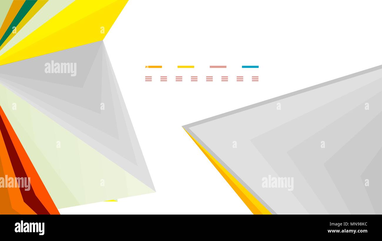 Modern triangle presentation template. Modern triangle presentation ...