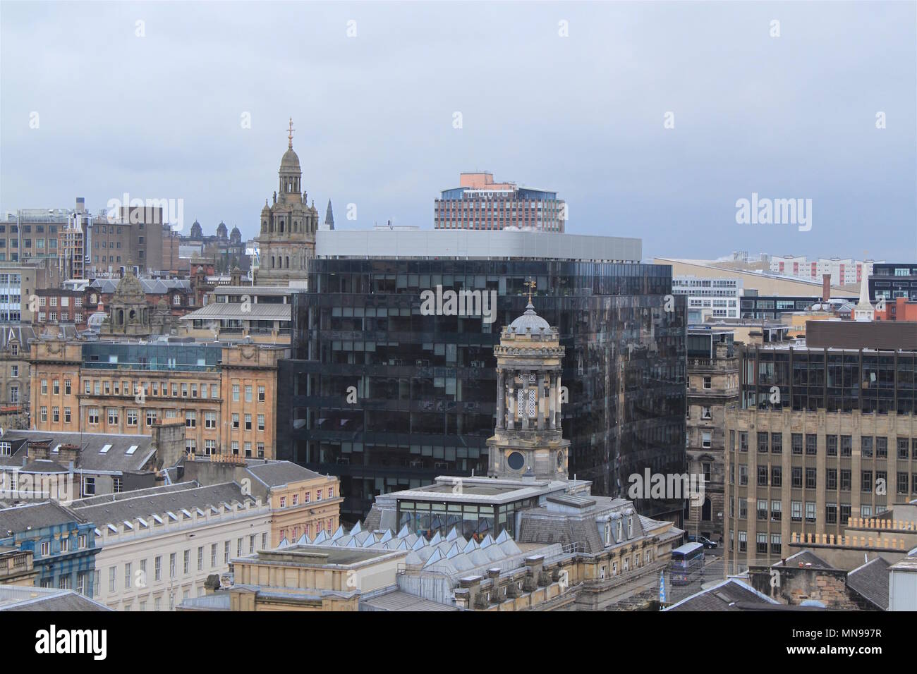 Glasgow city skyline hi-res stock photography and images - Alamy