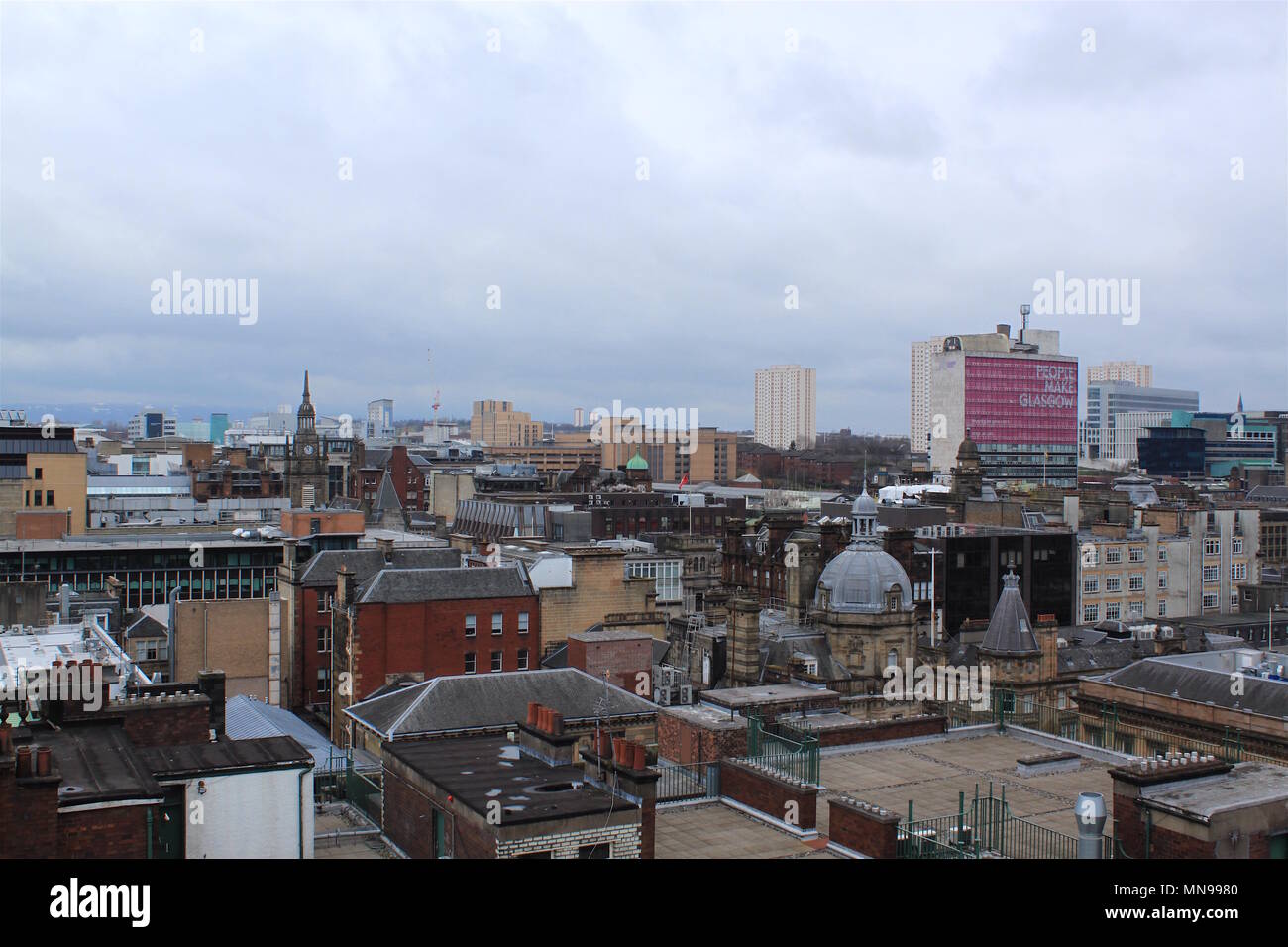 Glasgow urban landscape hi-res stock photography and images - Alamy