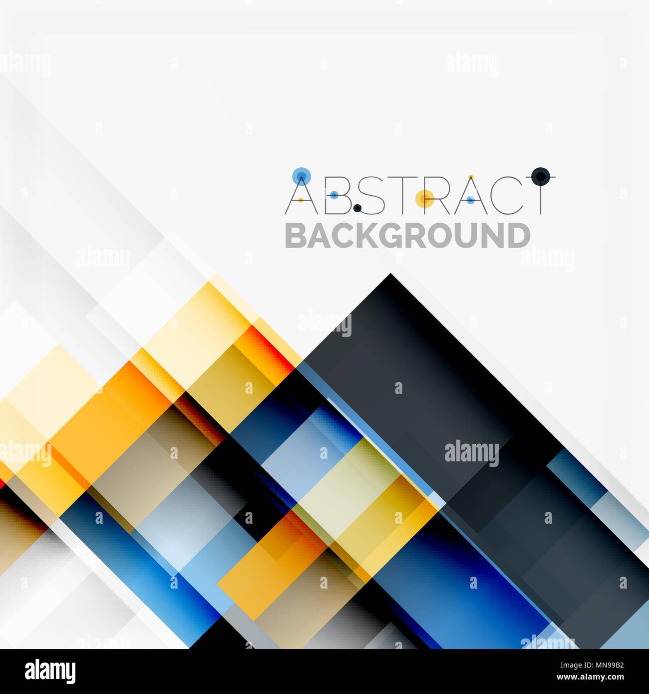 Abstract blocks template design background, simple geometric shapes on ...