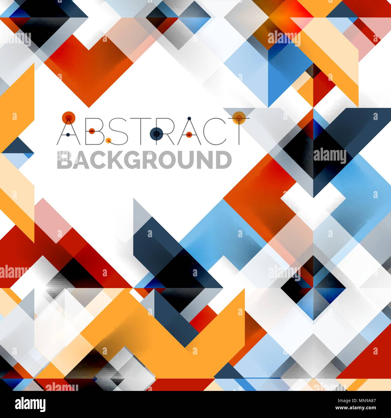 Modern square geometric pattern design on white. Modern square ...