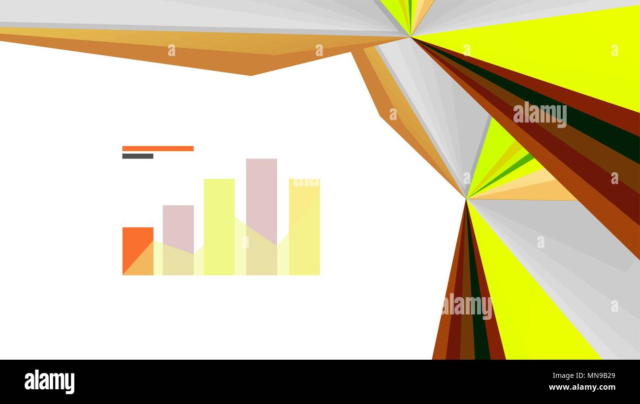 Modern triangle presentation template. Modern triangle presentation ...