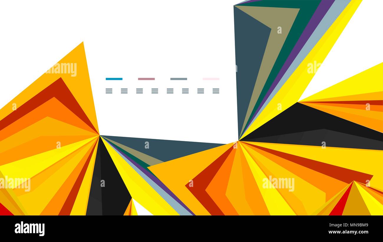 Modern triangle presentation template. Modern triangle presentation ...