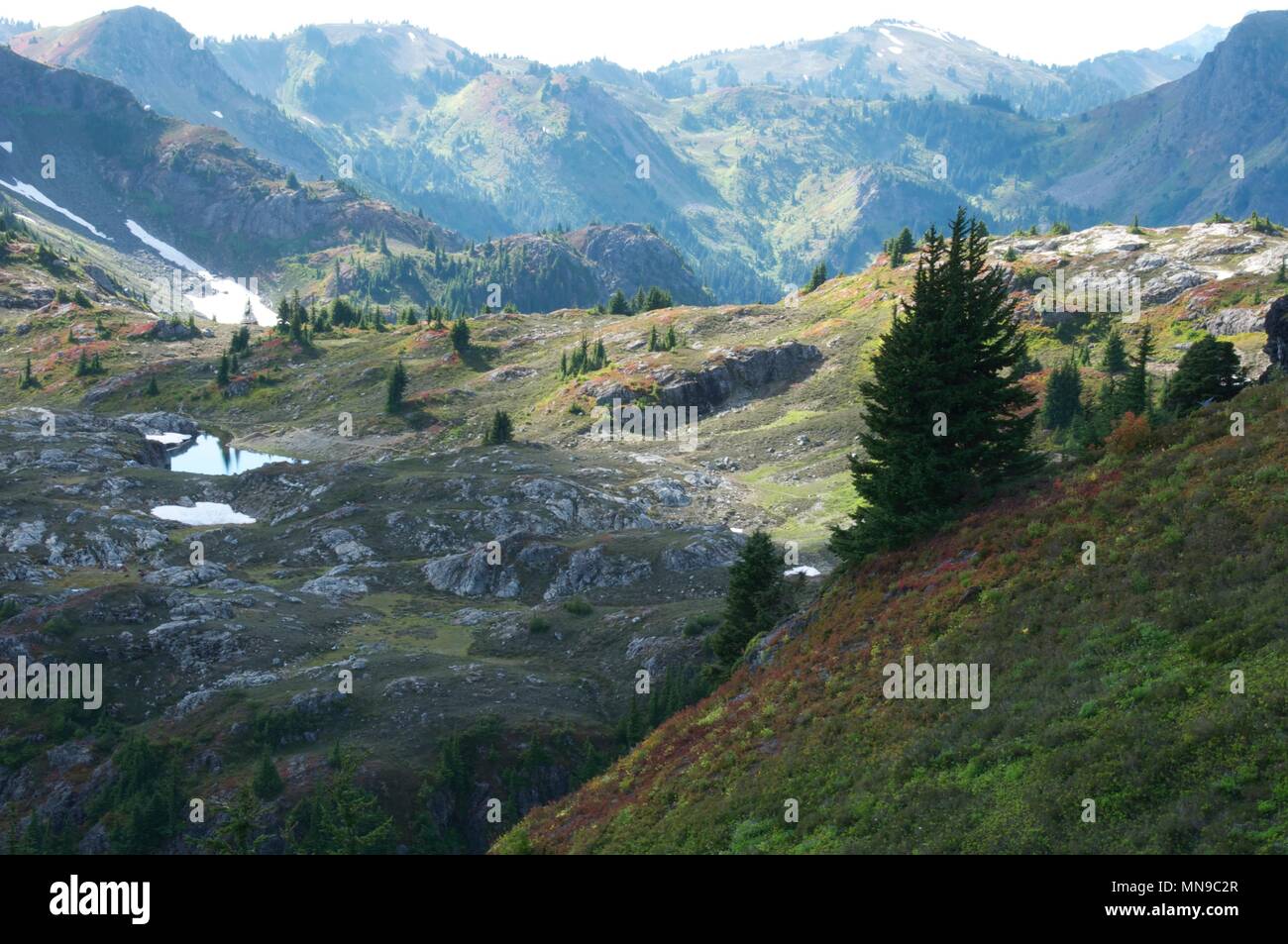 Cascade mountain sunset hi-res stock photography and images - Alamy