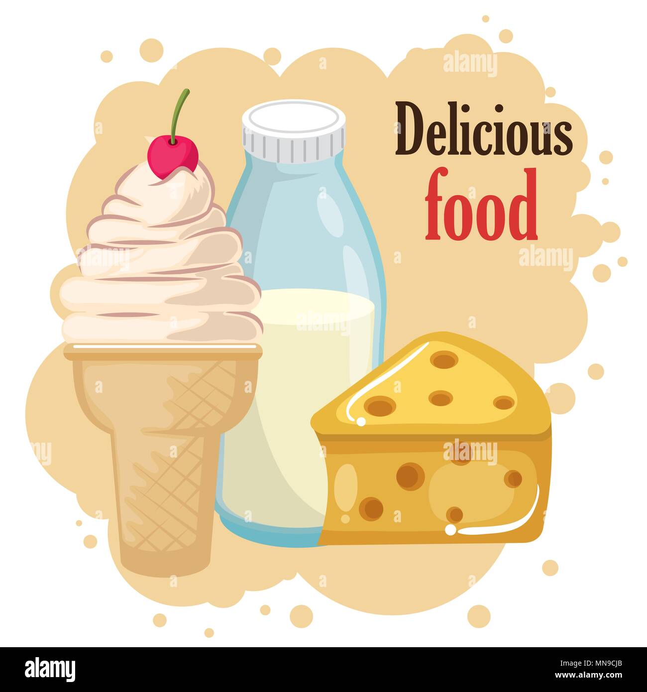 delicious food menu icons Stock Vector Image & Art - Alamy