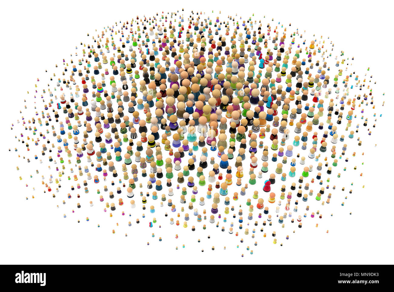 Small population size Cut Out Stock Images & Pictures - Alamy