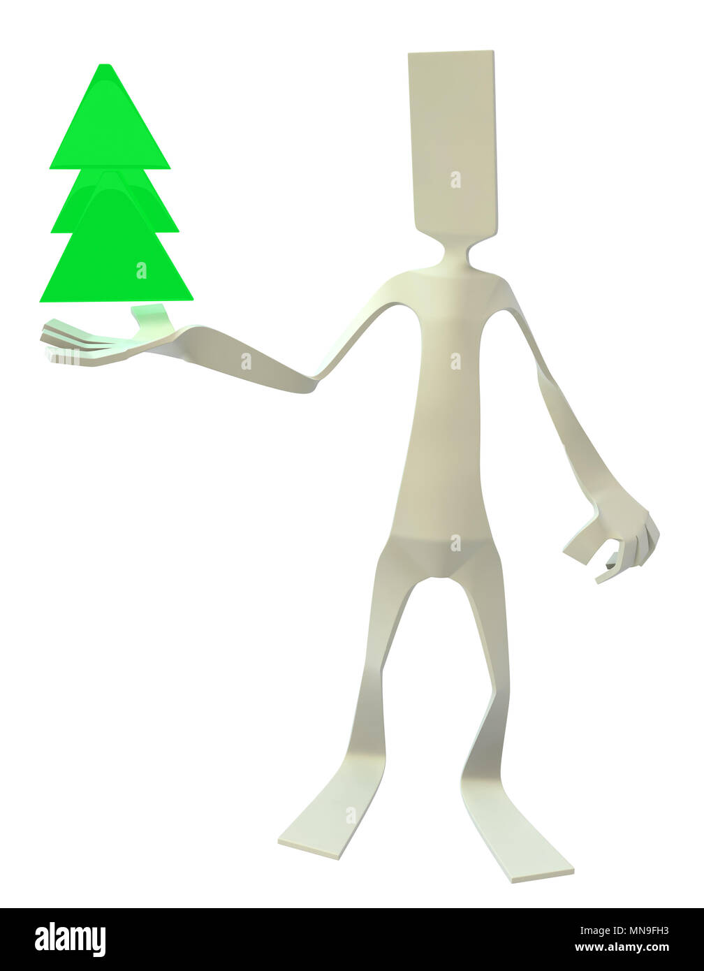 Tall standing tree Cut Out Stock Images & Pictures - Alamy