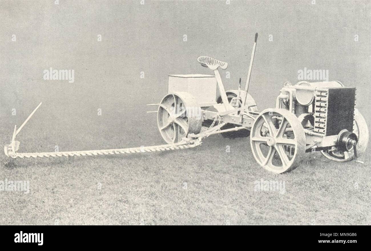 AGRICULTURAL MOTORS. General Tractor (Cyclone Cot, London) 1912 old ...