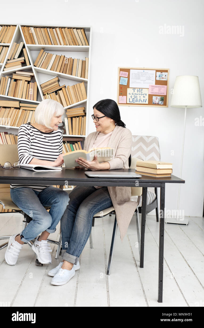 Teacher giving homework student hi-res stock photography and images - Alamy