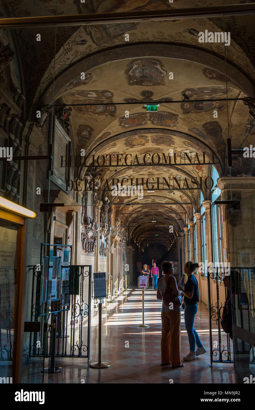 Bologna public library hi-res stock photography and images - Alamy