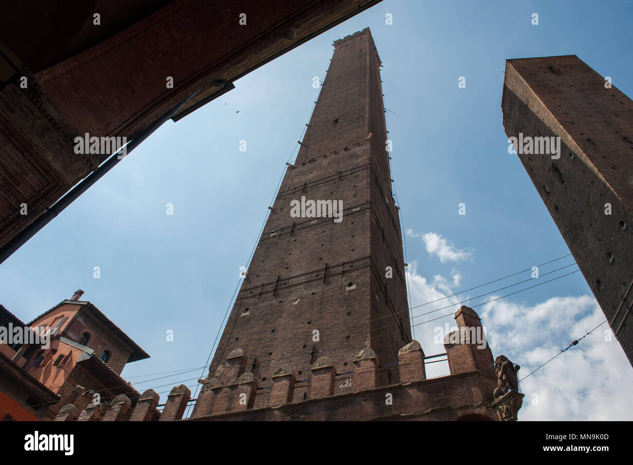 Bologna. Torre degli Asinelli. Italy Stock Photo - Alamy