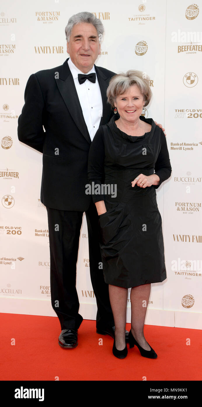 Jim carter and wife imelda staunton hi-res stock photography and images ...