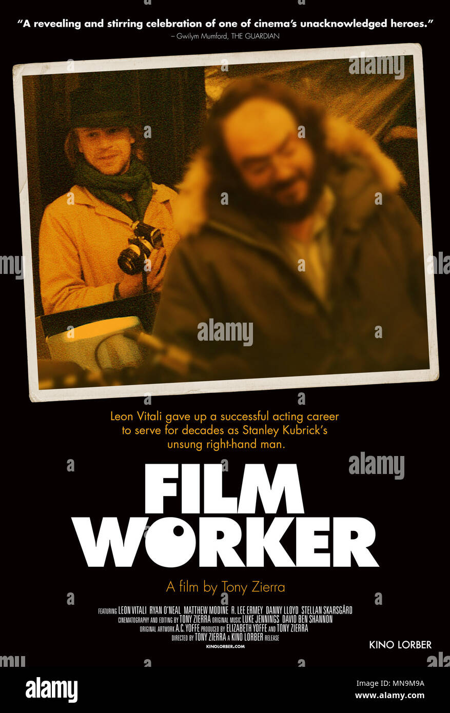 FILMWORKER, US poster, from left: Leon Vitali, Stanley Kubrick, 2017 ...