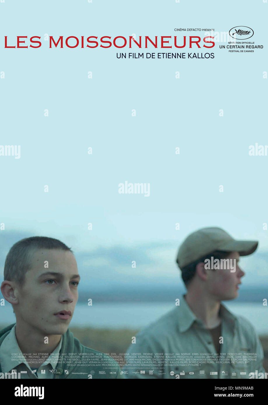 THE HARVESTERS, (aka LES MOISSONNEURS, aka DIE STROPERS), French poster ...