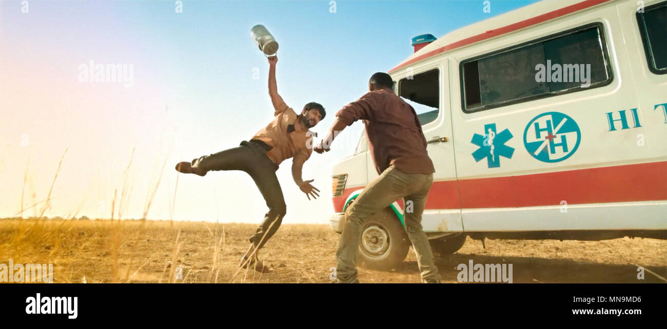 KRISHNARJUNA YUDHAM, Nani (left), 2018. © Sri Venkateswara Creations ...