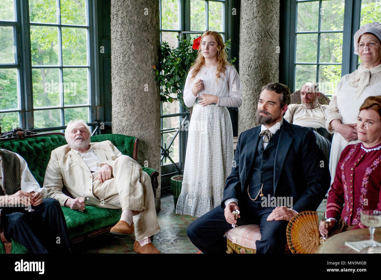 THE SEAGULL, from left: Brian Dennehy, Saoirse Ronan, Jon Tenney, Glenn ...