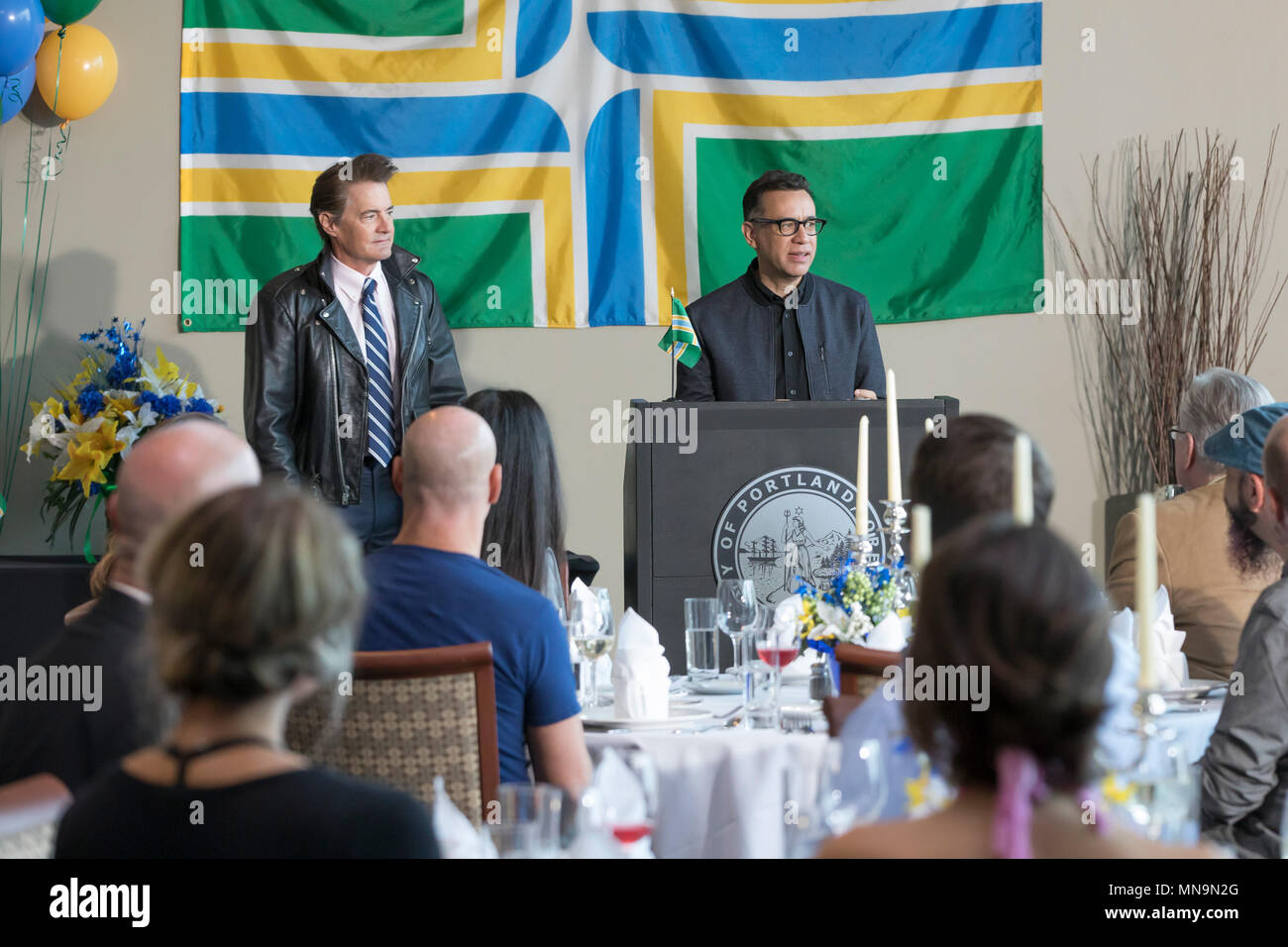 PORTLANDIA, from left: Kyle MacLachlan, Fred Armisen, 'Most Pro City ...