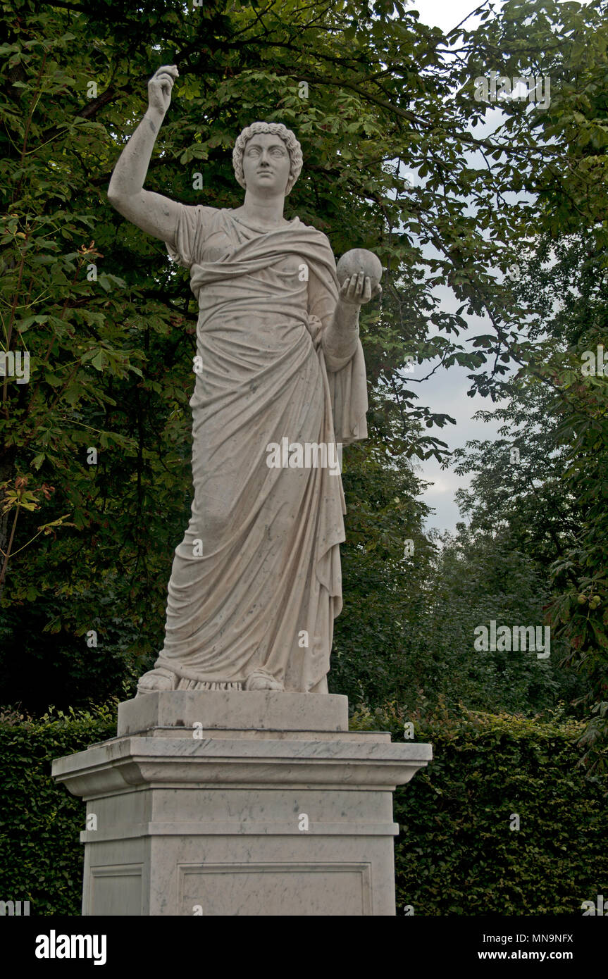 Sanssouci Park Garden Statue, Built by Frederick the Great, Potsdam ...