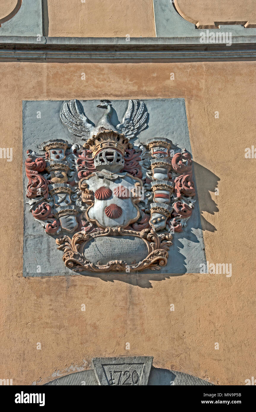 Coat of Arms on Wall, Bamberg, Bavaria, Germany Stock Photo - Alamy