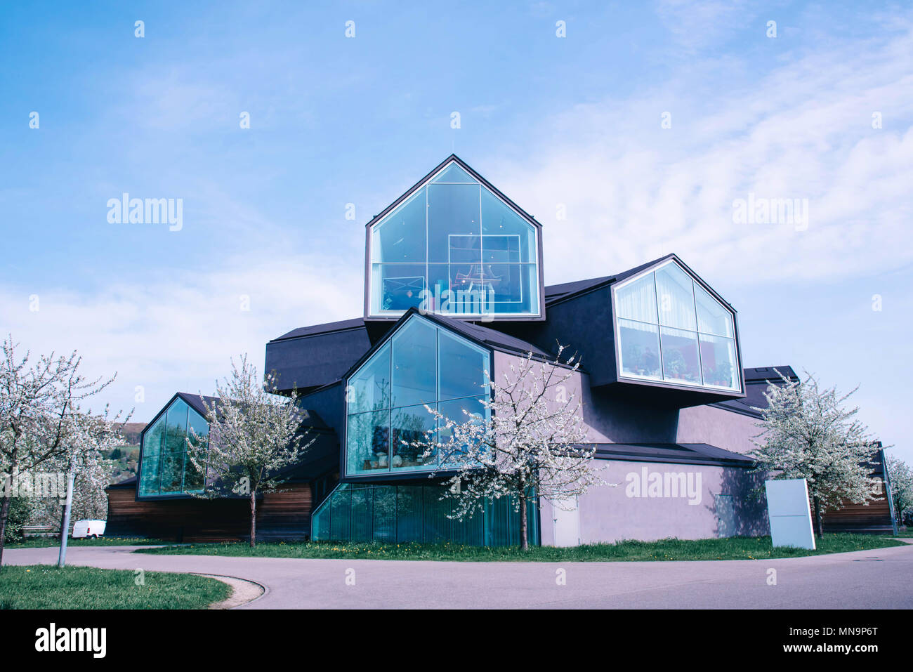 WEIL AM RHEIN, GERMANY - April, 2018: Vitra House building at Vitra ...