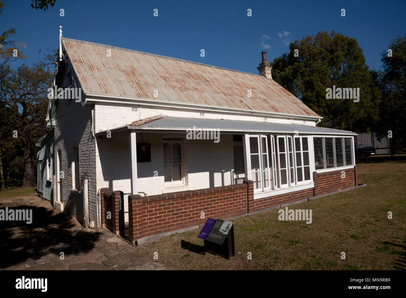 keepers cottage parramatta park parramatta sydney new south wales ...