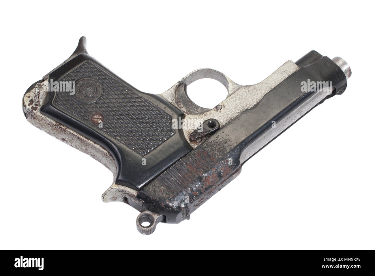 Hand guns old and new hi-res stock photography and images - Alamy