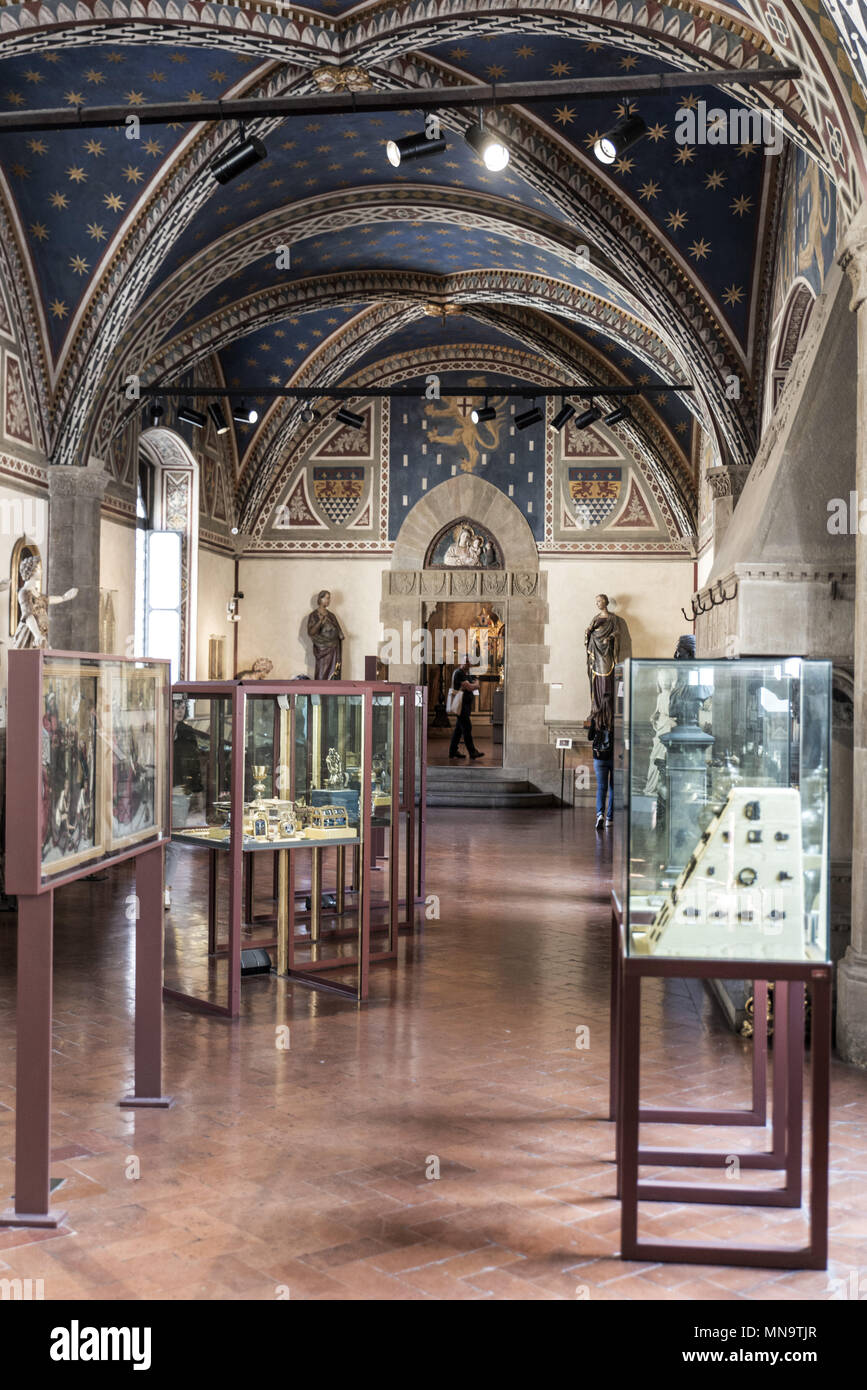 Interior of Bargello Museum Florence Stock Photo - Alamy