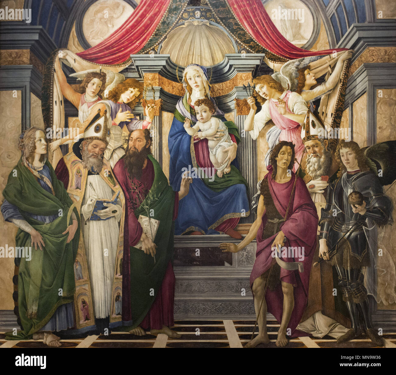 Altarpiece of san barnabas hi-res stock photography and images - Alamy