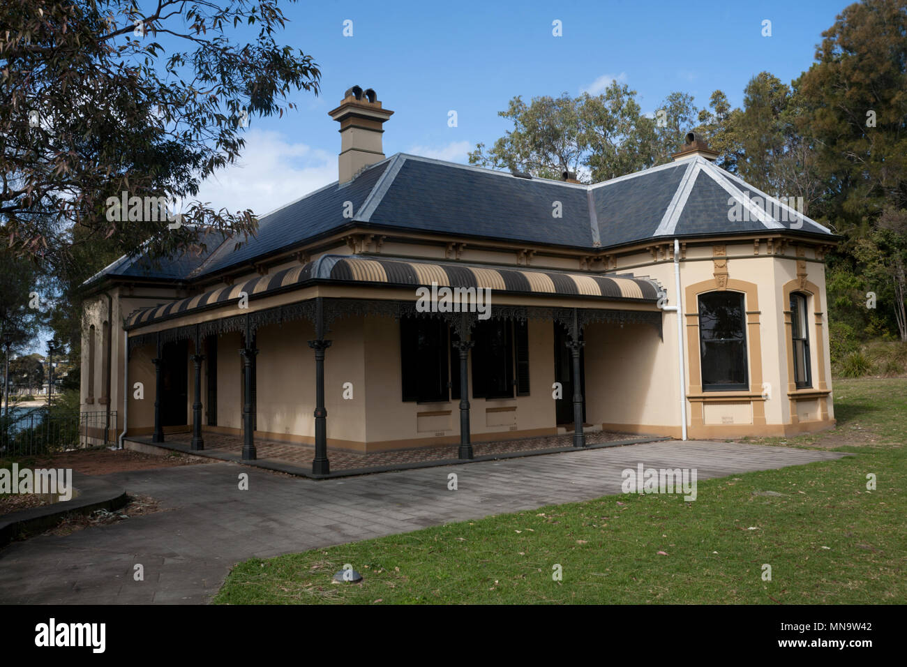 victorian cottage glebe sydney new south wales australia Stock Photo ...