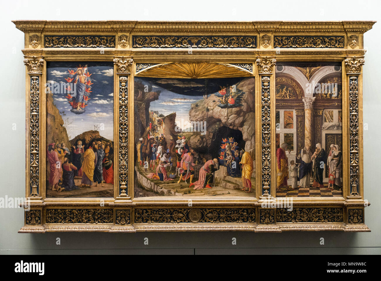 Andrea Mantegna - Scenes From the Life of Christ, 1464 - Uffizi Gallery - Galleria degli Uffizi ...