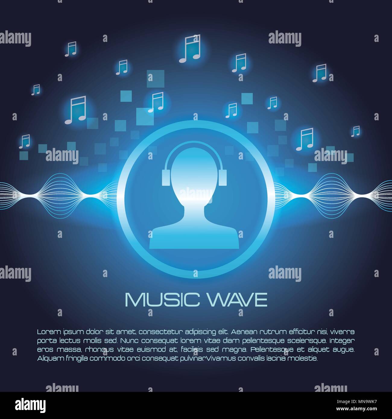 Music wave infographic Stock Vector Image & Art - Alamy