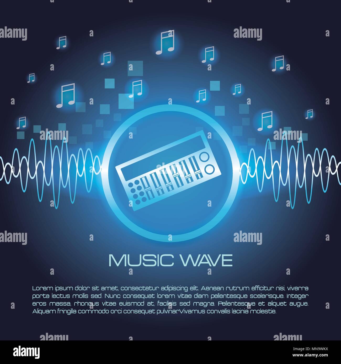 Music wave infographic Stock Vector Image & Art - Alamy