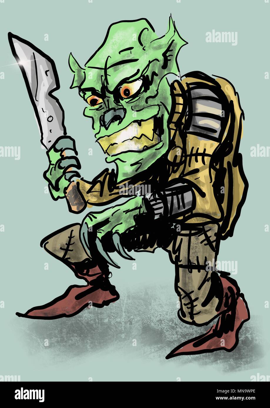 Evil Goblin Stock Photos & Evil Goblin Stock Images - Alamy