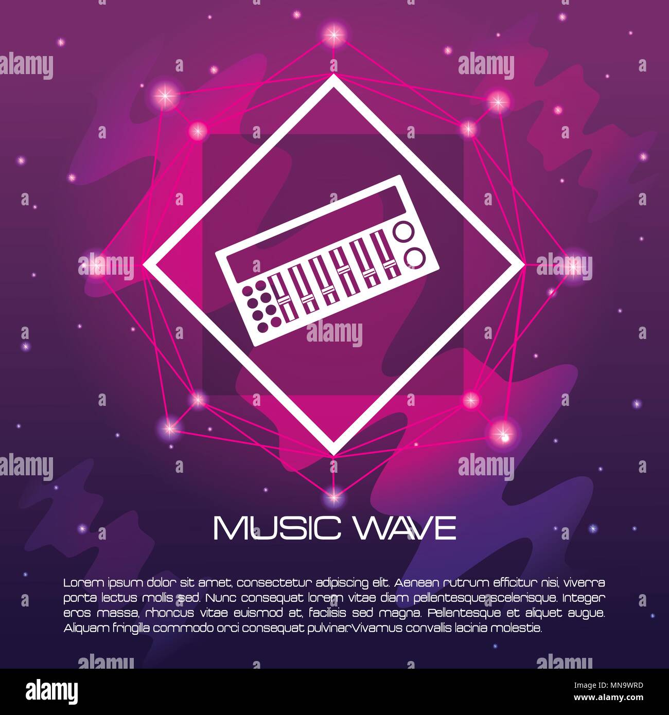 Music wave infographic Stock Vector Image & Art - Alamy
