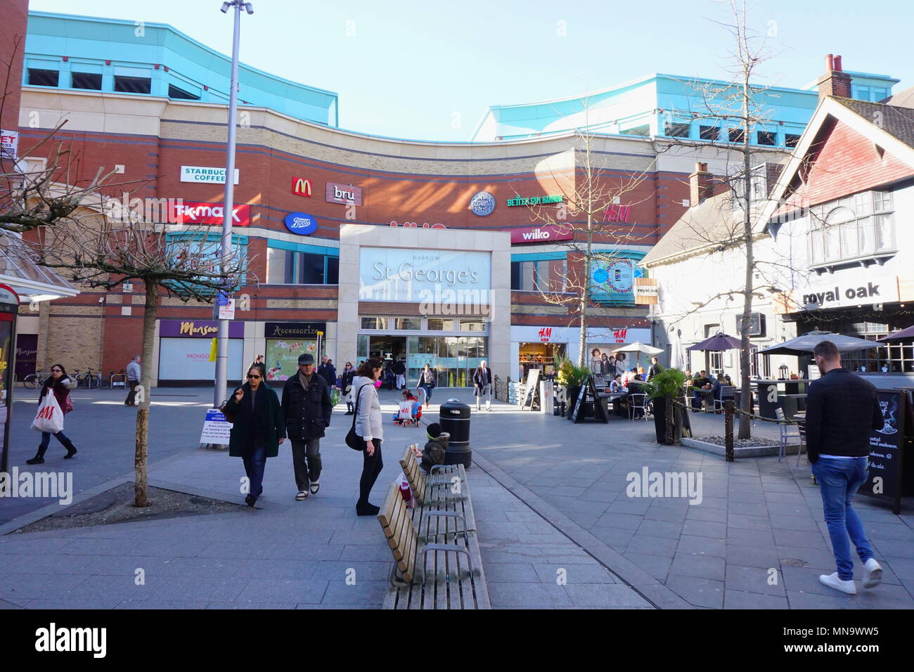 St. Ann's shopping centre with St. George's shopping centre in the ...