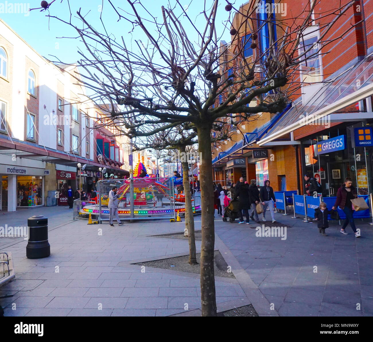 Shoppers in harrow town centre hi-res stock photography and images - Alamy
