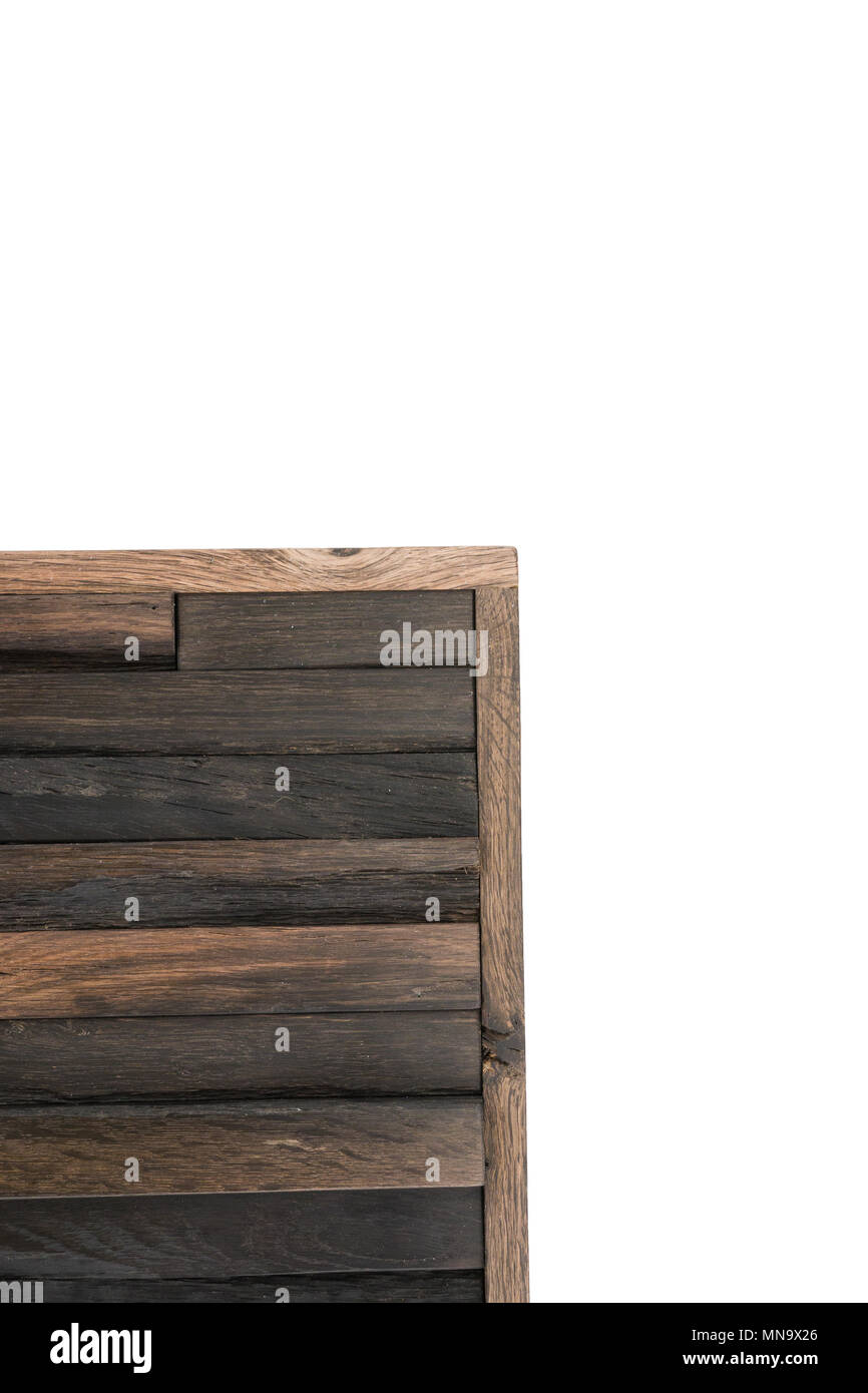 Wooden isolated background texture, compound tree of different pieces ...